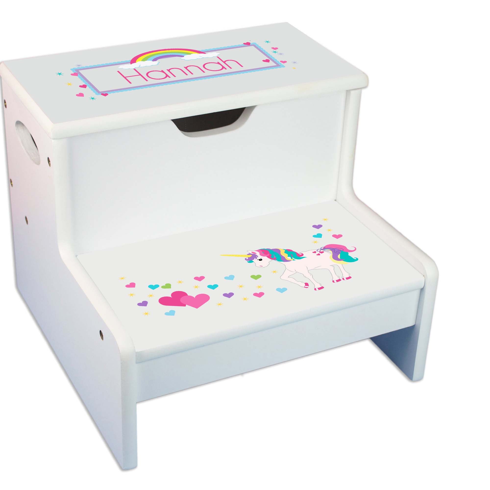 Unicorn step stool store