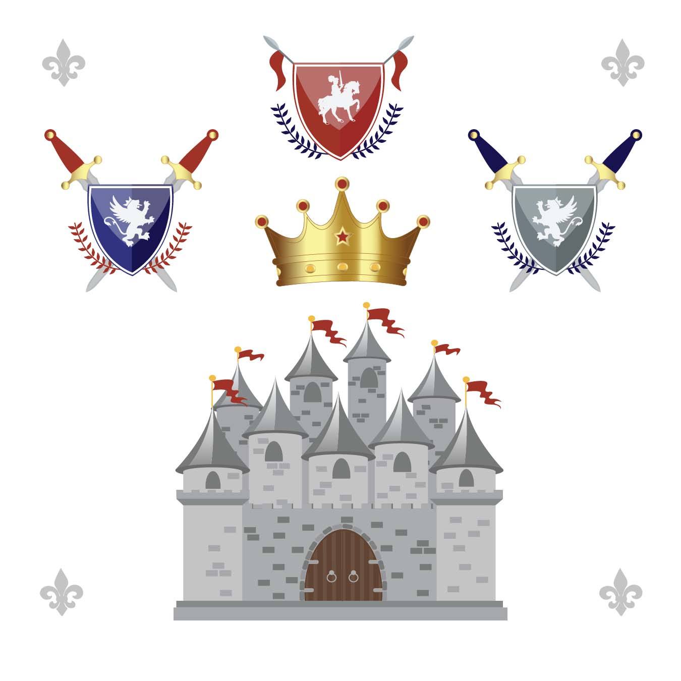 Medieval Castle Baby Nursery and Childrens Room Design