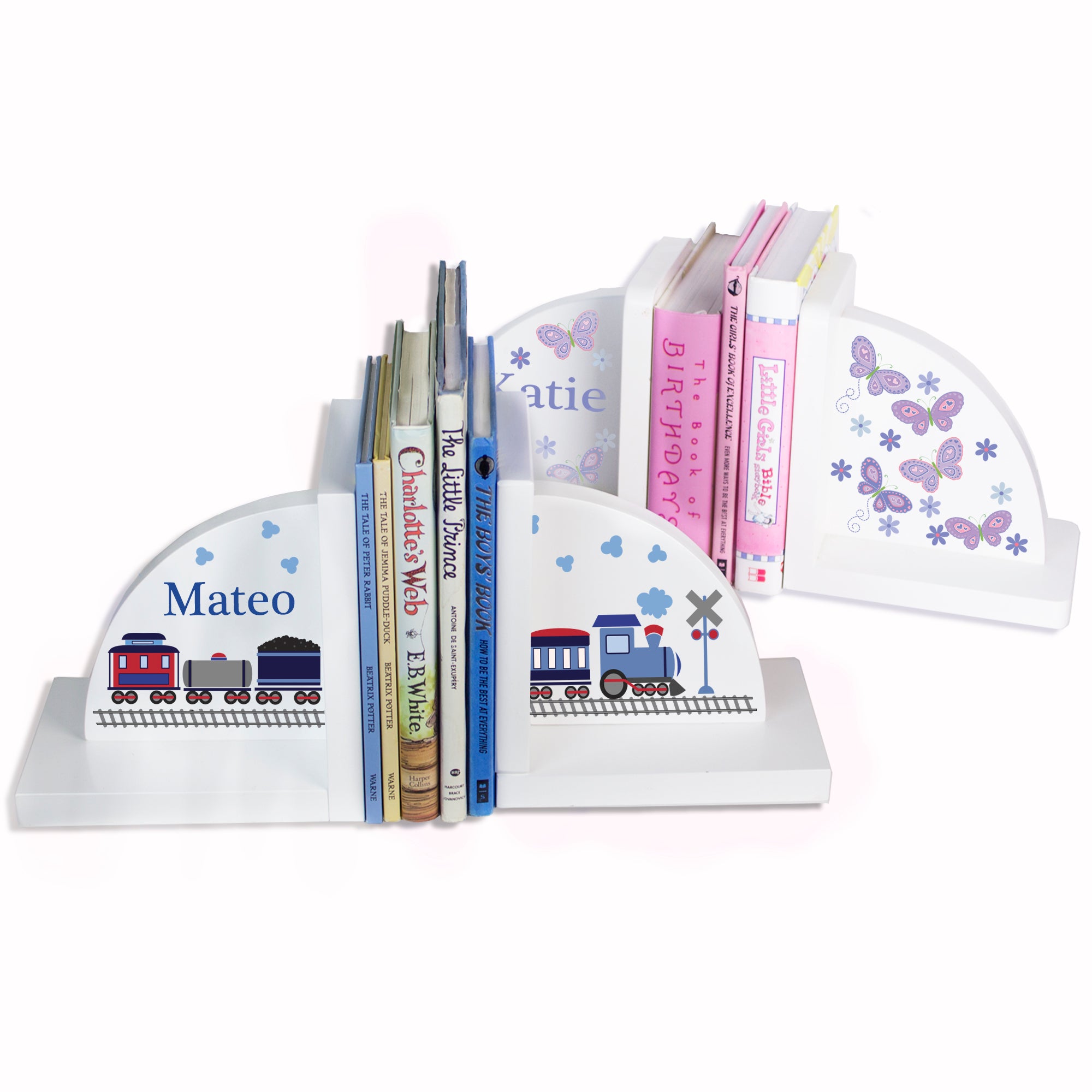 Custom Bookends and Book Caddys I | My Bambino