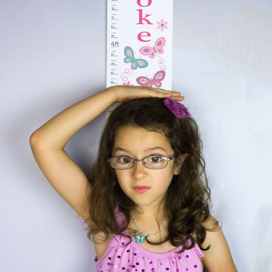 Personalized Growth Charts: Wood Growth Chart Ruler