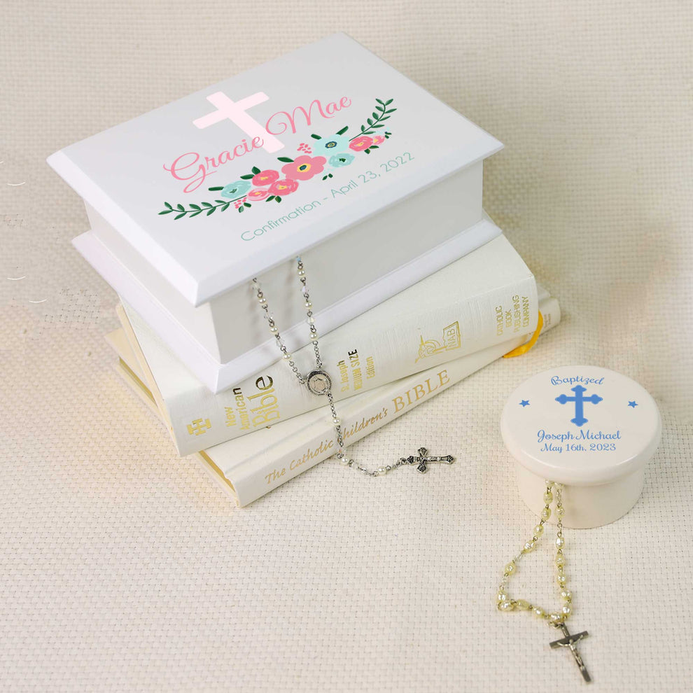 Personalized Lift Top Jewelry Box- main| Personalized Gifts - My Bambino