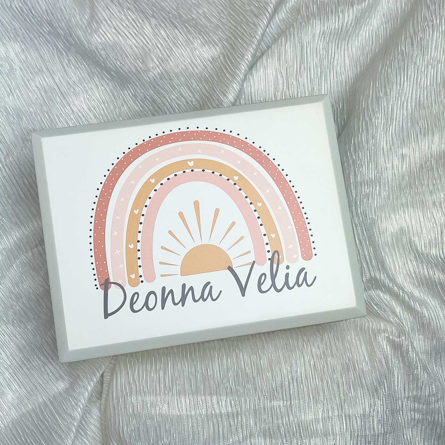 Personalized Lift Top Jewelry Box- main| Personalized Gifts - My Bambino