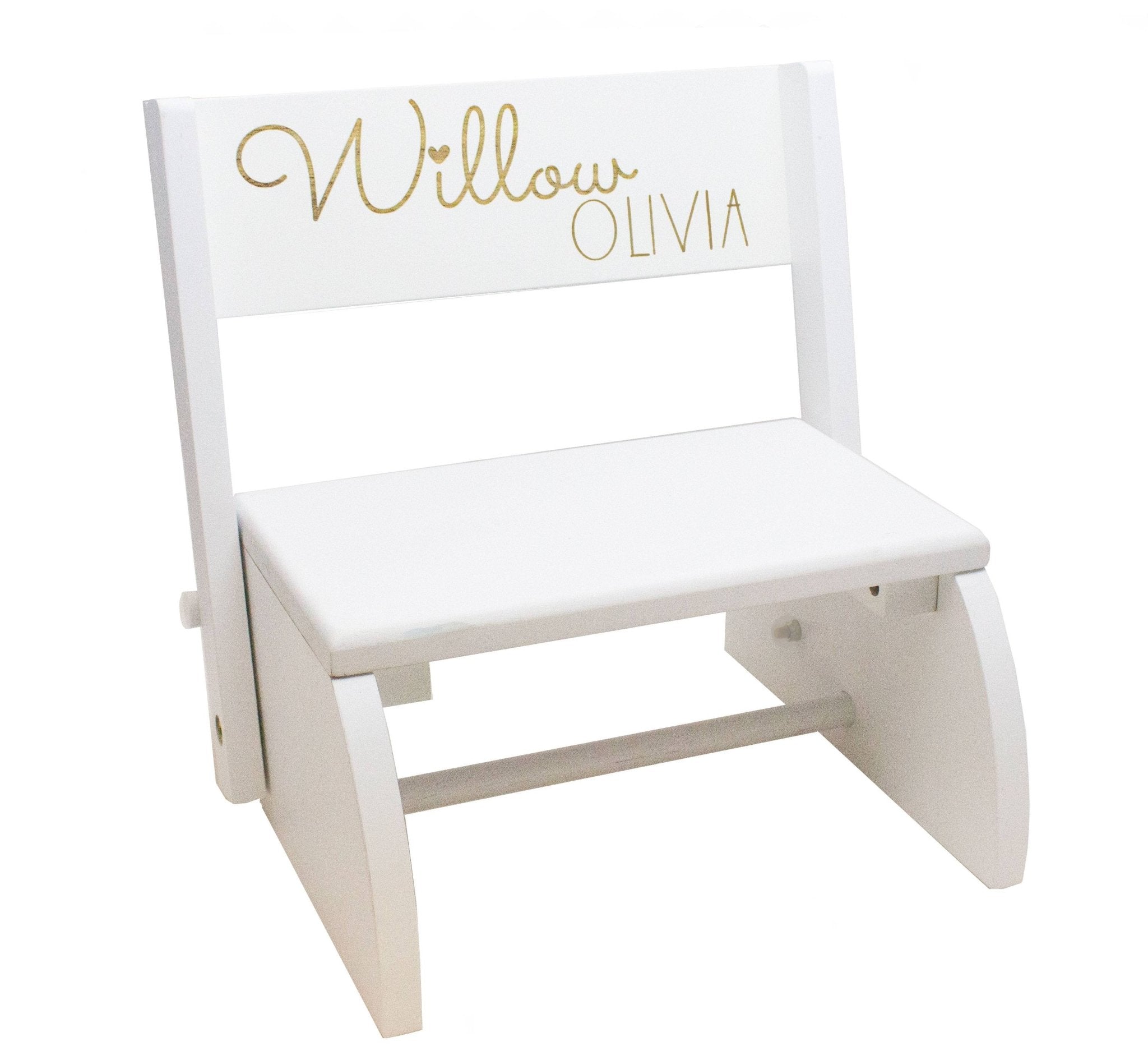 Child's Step Stool Bench for Boho Baby Gift | Personalized Gifts - My ...