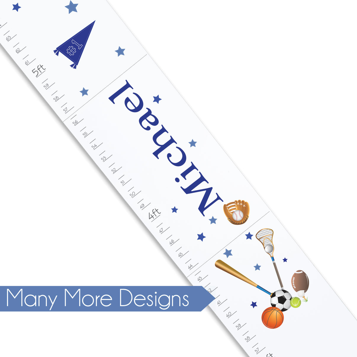 Child's Personalized Growth Chart | Personalized Gifts - My Bambino