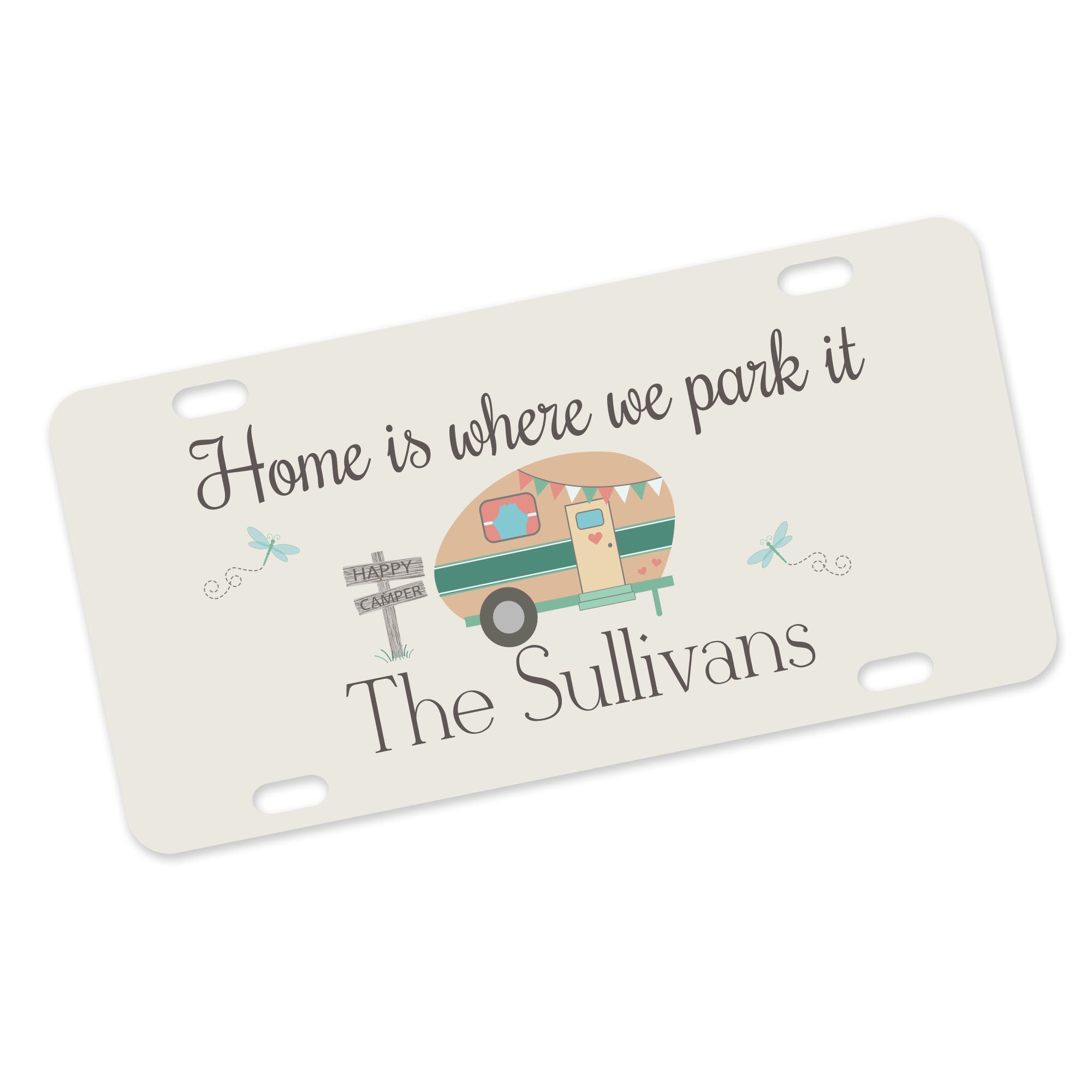 Camper License Plate| Personalized Gifts - My Bambino