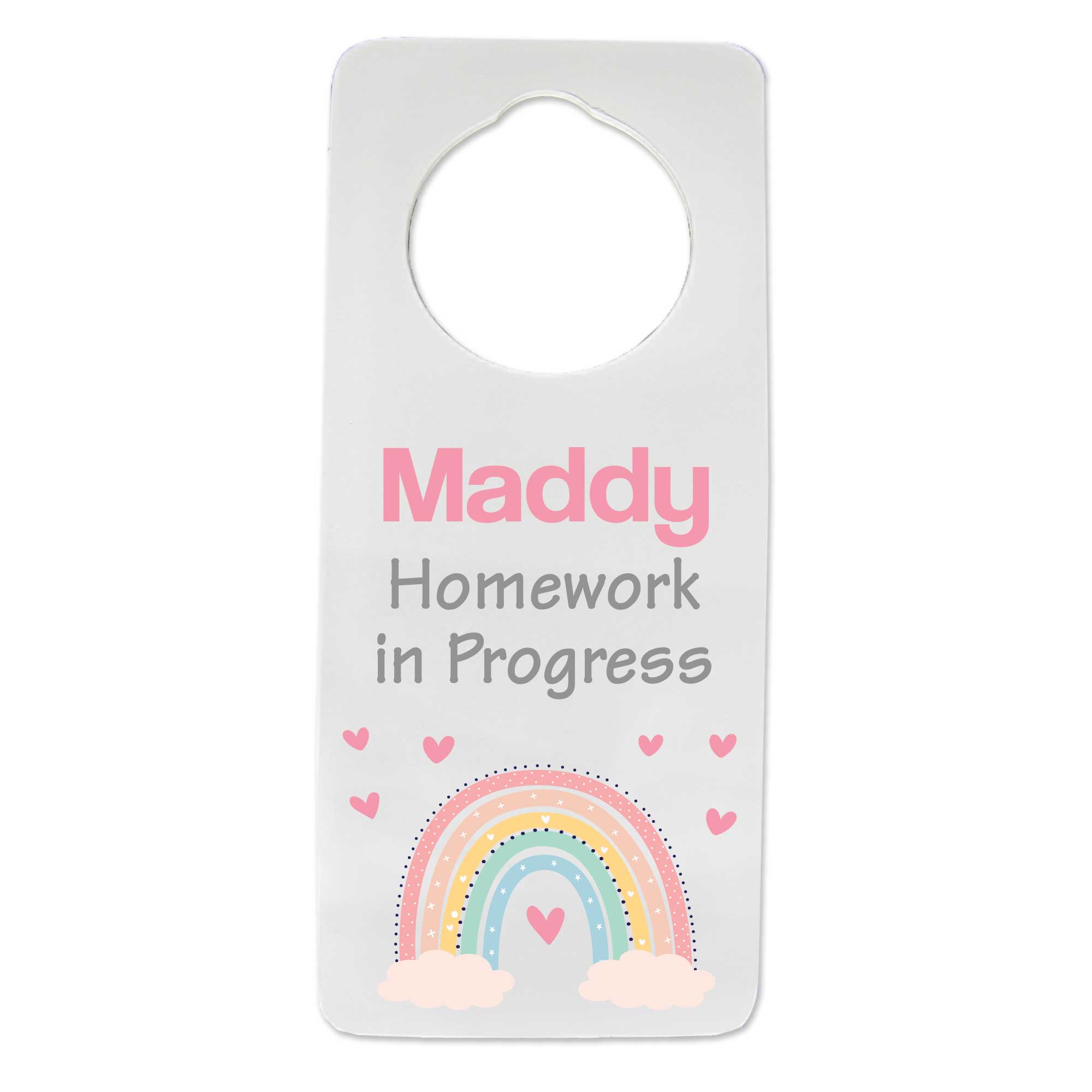 Boho Rainbow Door Hanger| Personalized Gifts - My Bambino