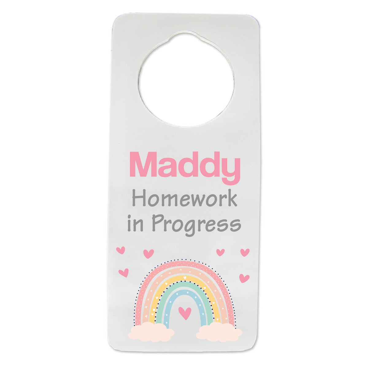 Boho Rainbow Door Hanger| Personalized Gifts - My Bambino