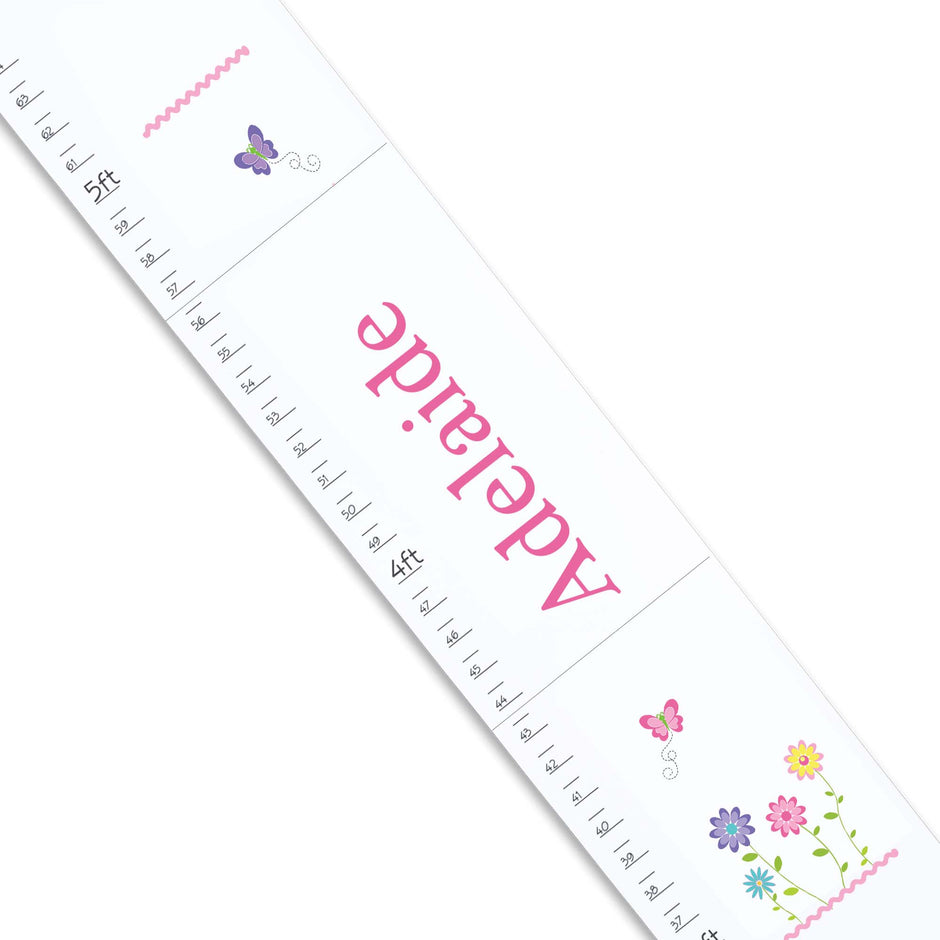 Personalized Growth Charts: Wood Growth Chart Ruler