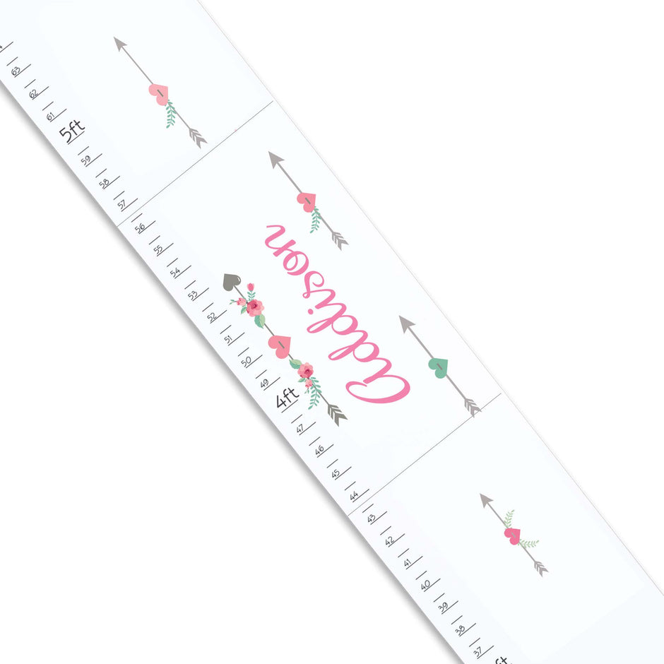 Personalized Growth Charts: Wood Growth Chart Ruler